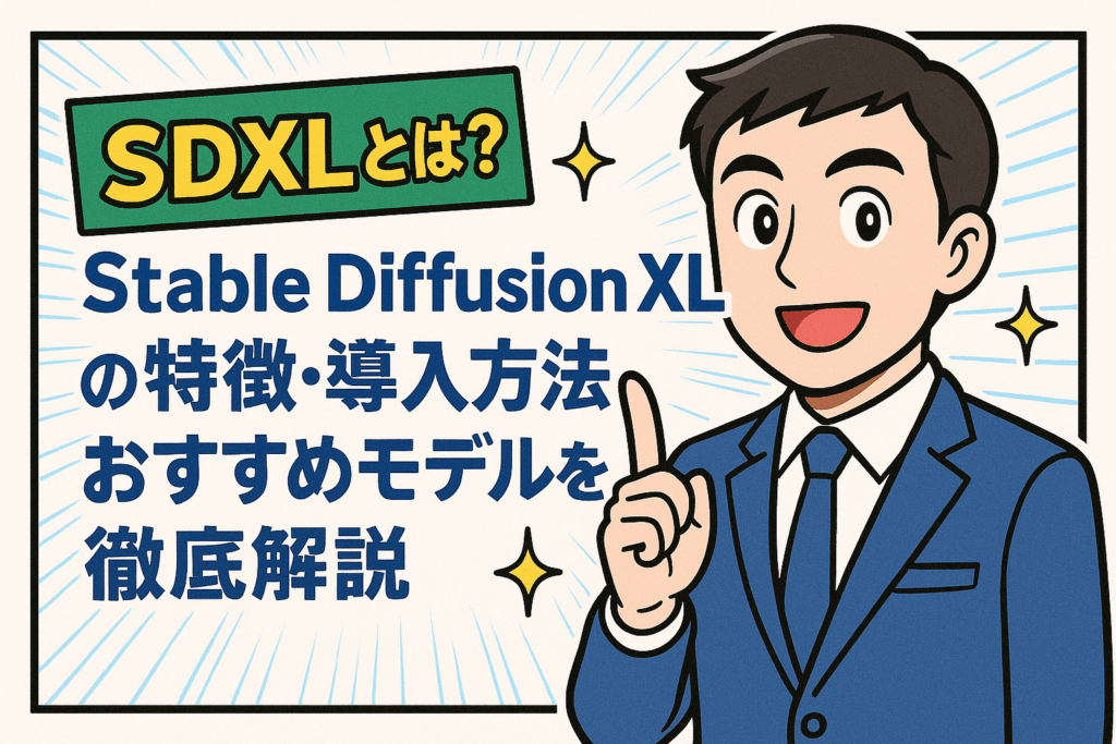 SDXLとは？Stable Diffusion XLの特徴・導入方法・おすすめモデルを徹底解説 | ライティングコラム