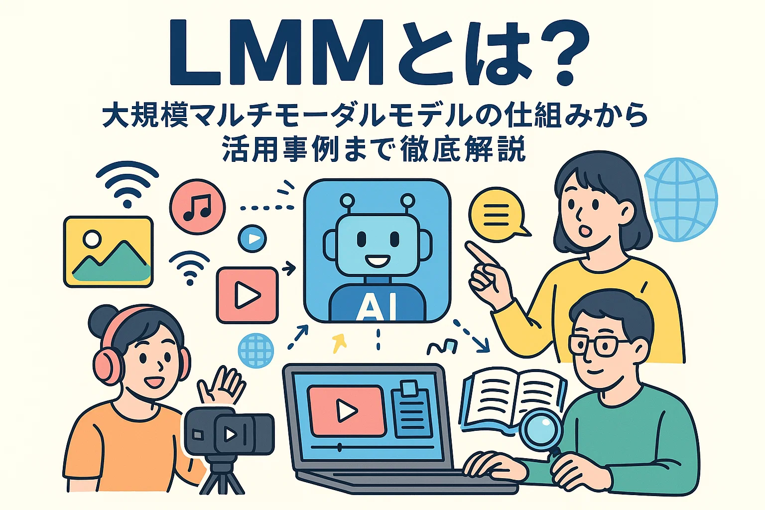 LMMとは？大規模マルチモーダルモデルの仕組みから活用事例まで徹底解説 | ライティングコラム