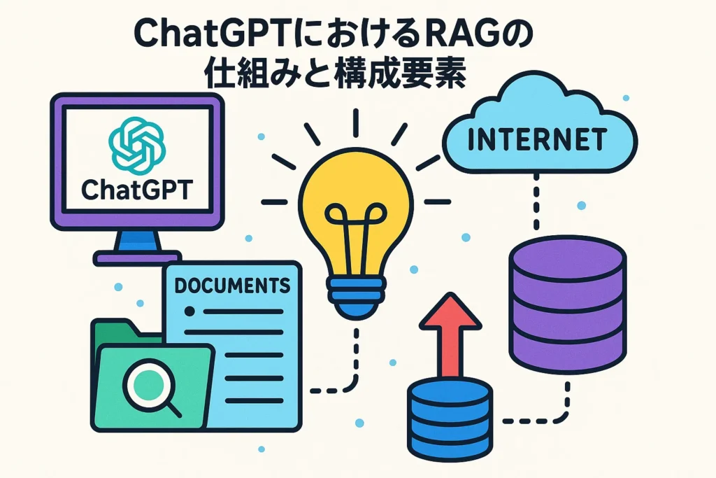 ChatGPTでRAGを実装する方法と効果をわかりやすく解説！仕組みやメリット・実装手順まで紹介 | ライティングコラム