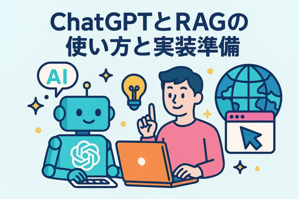 ChatGPTでRAGを実装する方法と効果をわかりやすく解説！仕組みやメリット・実装手順まで紹介 | ライティングコラム